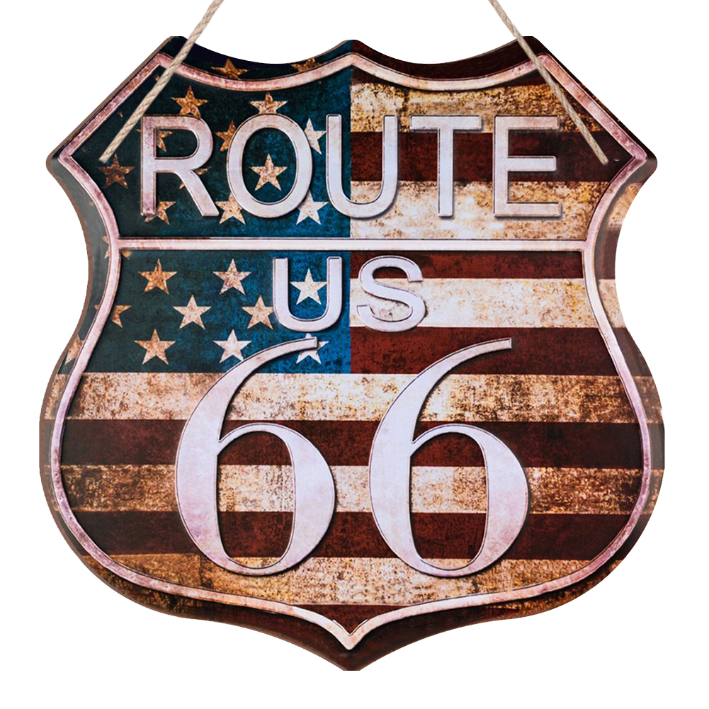 12*12 Inches Shield Wooden Signs