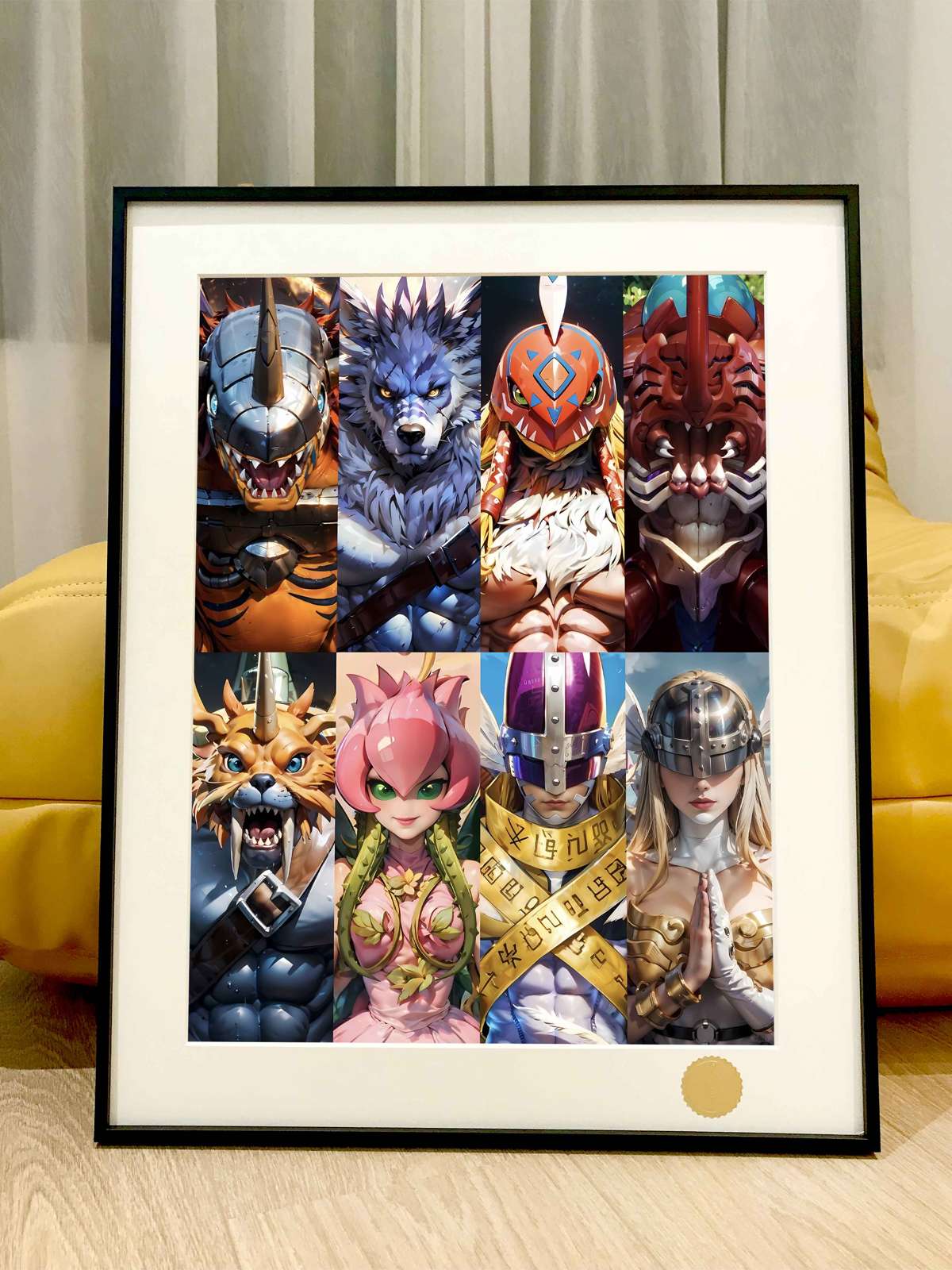 Ultimate Level Digimon Decorative Painting - Digimon - Xingkong Studio ...
