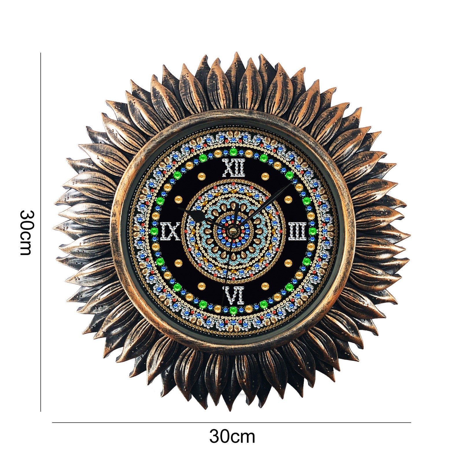 Golden Clock | Diamond Painting Kits