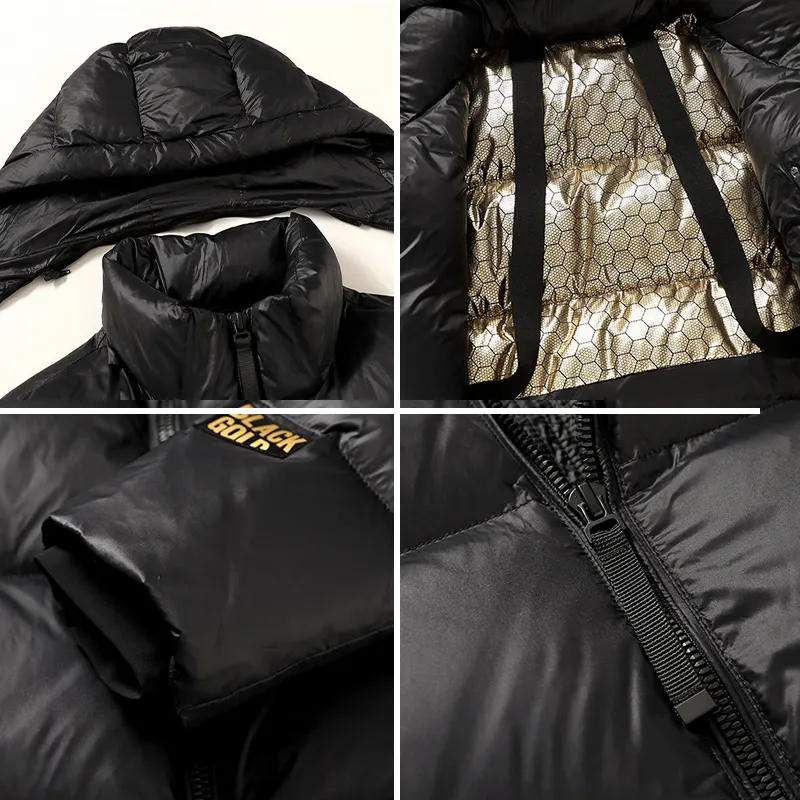 Black Gold Extreme Cold Down Jacket Men's Down Jacket