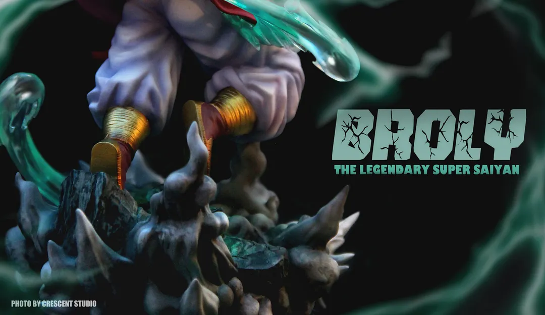WCF Scale Awakening Broly - Dragon Ball Resin Statue - Crescent Studios ...