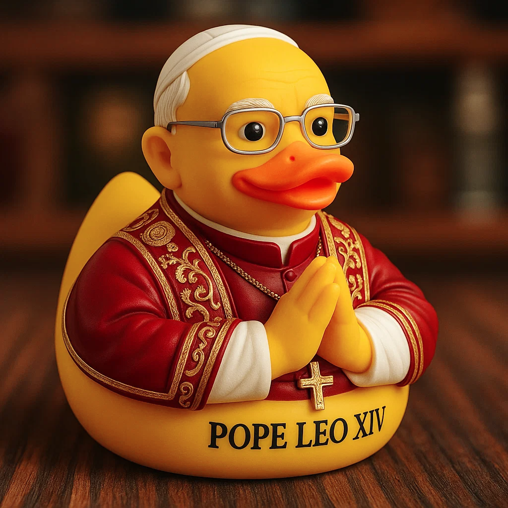 🔥Limited Edition🎁Pope Leo XIV 2025 Edition Duck Set🦆