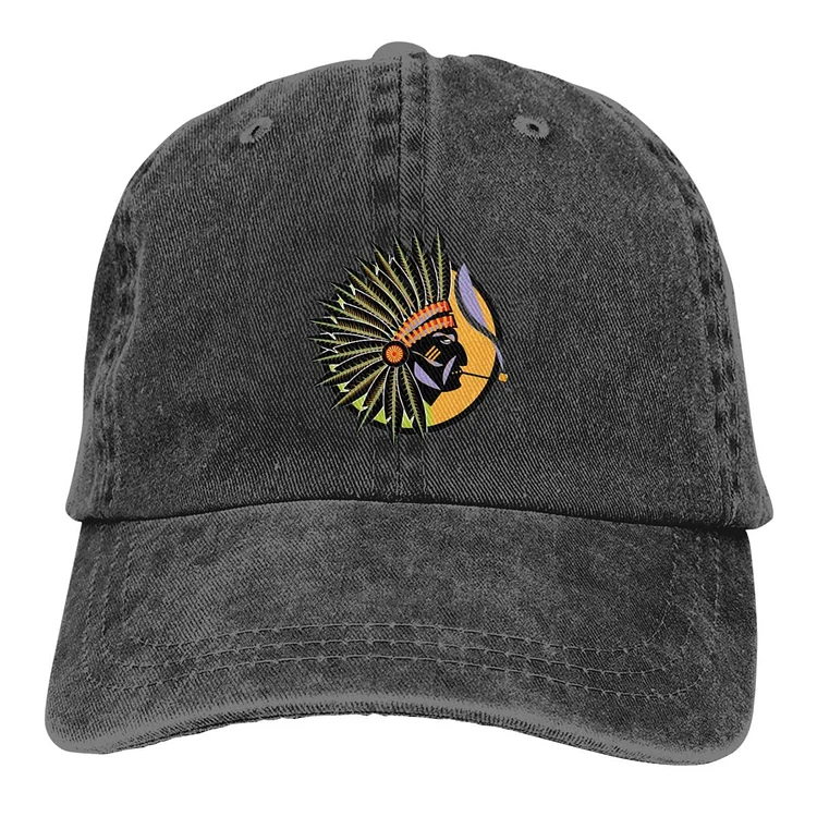 Indian Tribe Multicolor Hat Peaked Womens Cap Indian Chief Personalized ...
