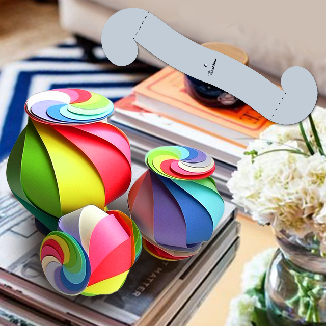 Easy to Make Spiral Gift Box - Template + Instructions Included