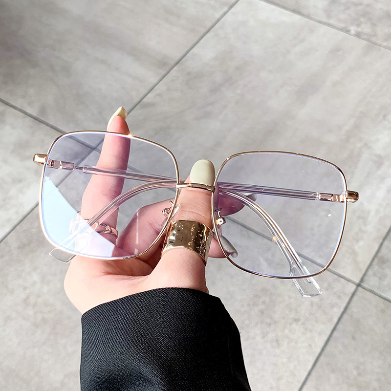European American Style Glasses Frames for Men Women Square Shape Women ...
