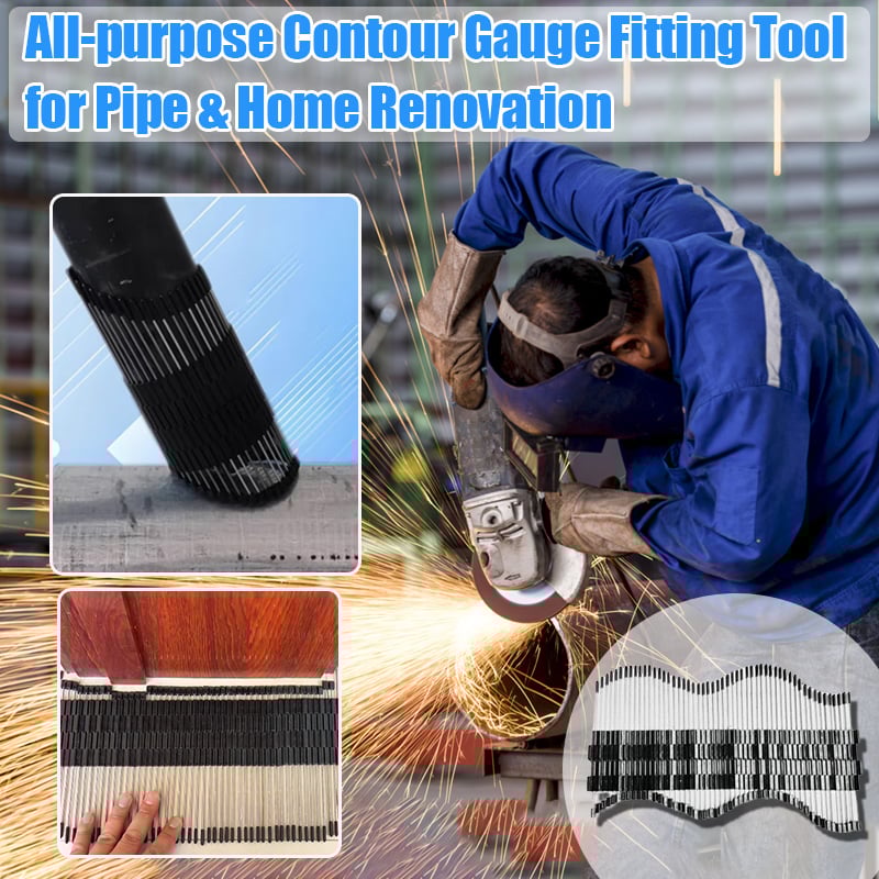 🔥 All-purpose Contour Gauge Fitting Tool for Pipe & Home Renovation ...
