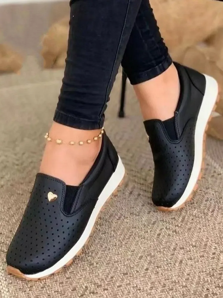 Comfortable Soft Sole Non-Slip Thick Sole Athletic Shoes
