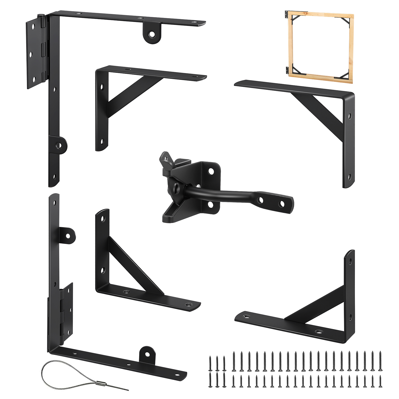 Saker Heavy Duty Gate Brace Kit
