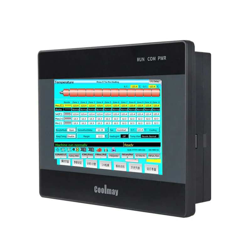 Modbus RTU Protocol Programmable HMI Touch Screen Panel