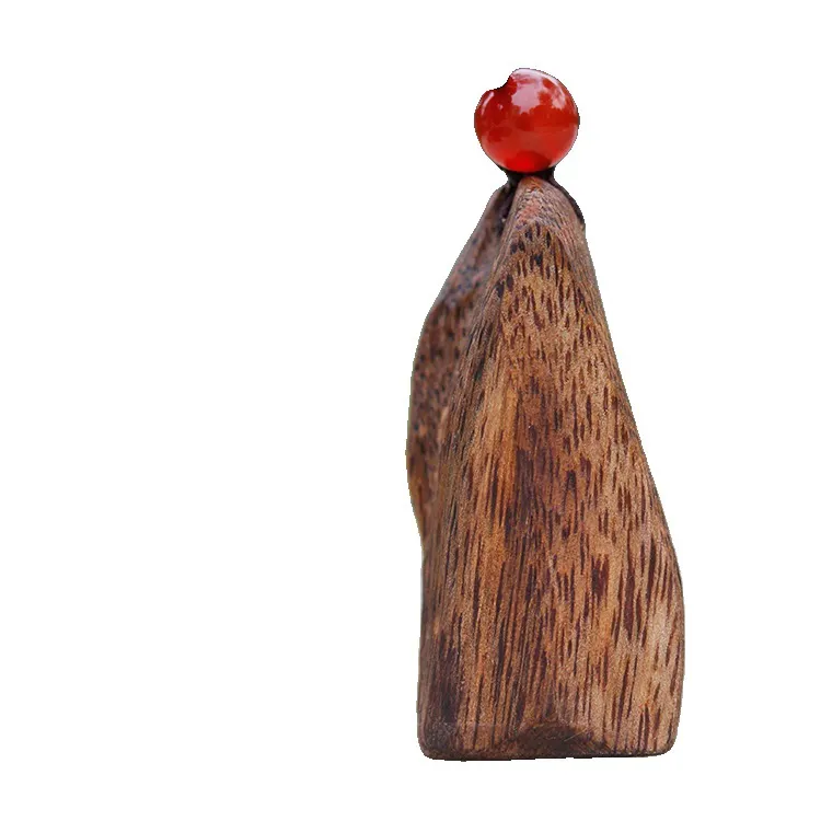 Green Agarwood Amulet Natural-Form Amulet Pendant Hanging Ornament