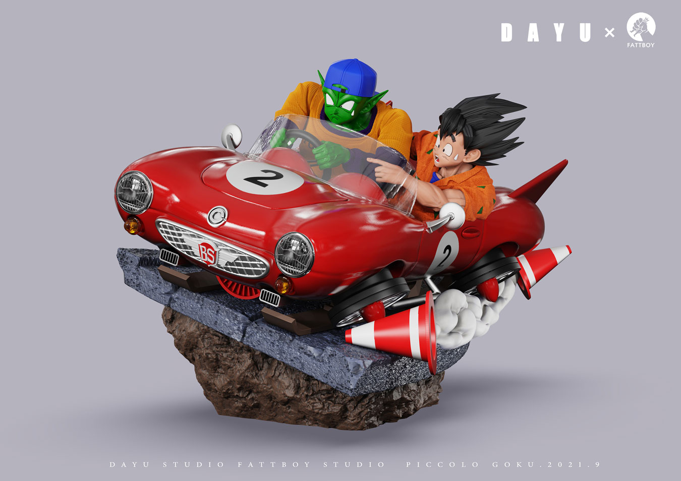 Son Goku & Piccolo Having Driver's License Test - Dragon Ball Resin ...
