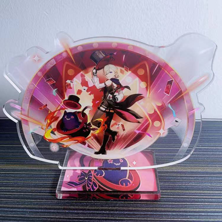 Genshin Toys Fontaine Splash Art Acrylic Stand Figures