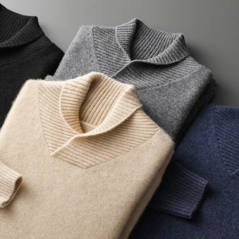 Men's 100% Pure Cashmere Sweater