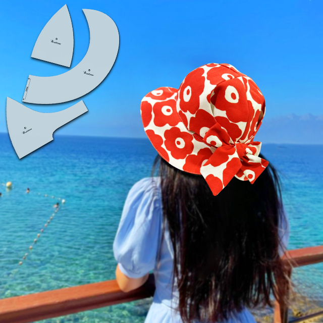 DIY Sun Hat Templates(3PCS) & Insturctions