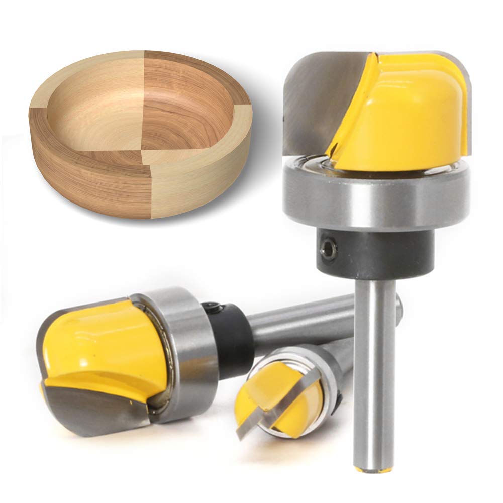 Shank Bowl and Tray Template Router Bit