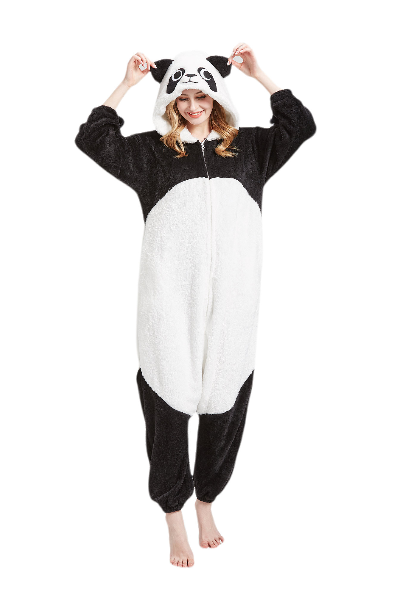 Soft Panda Kigurumi animal onesie costumes for adult