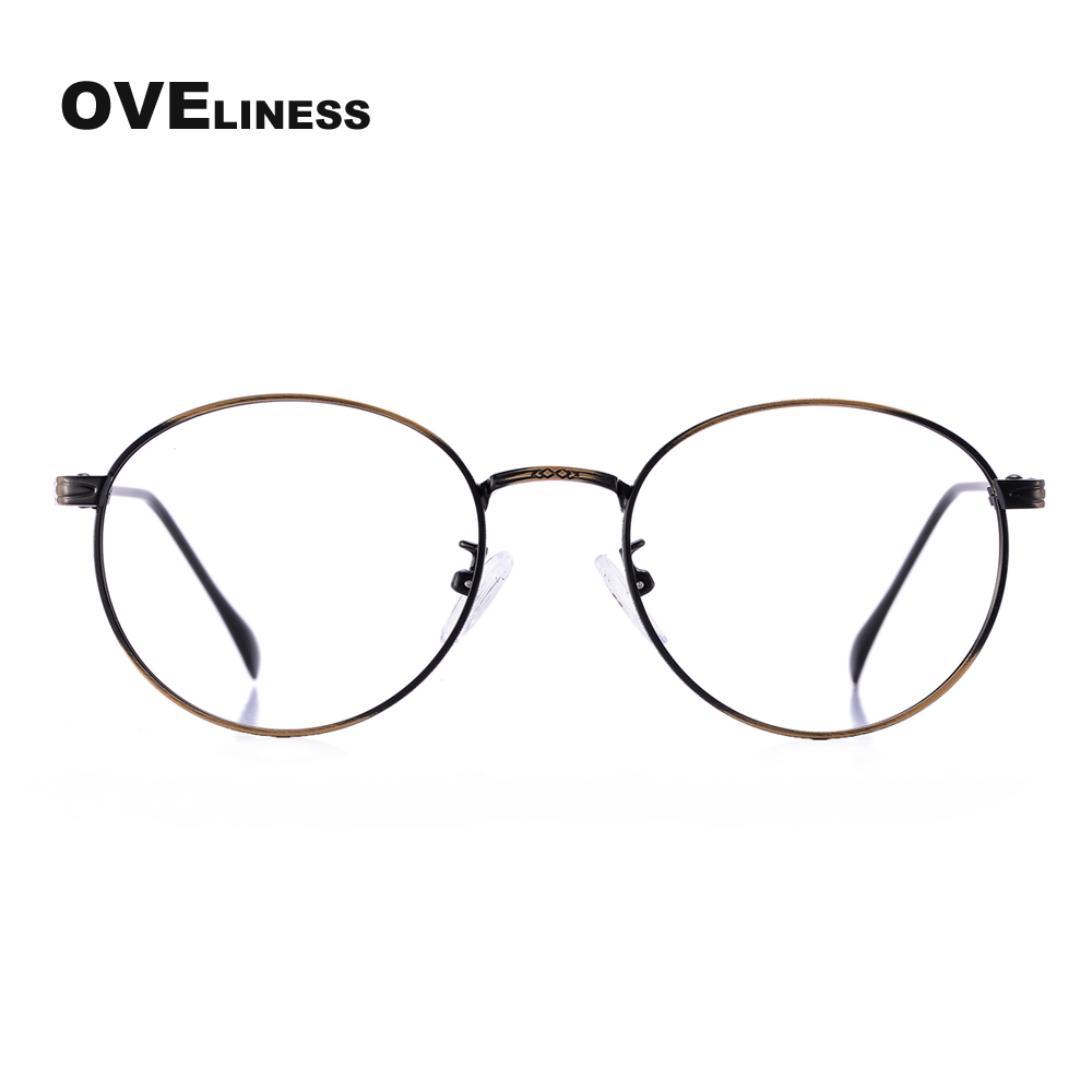 Retro Round Glasses Frame for Women Optical women's eyeglasses frames ...
