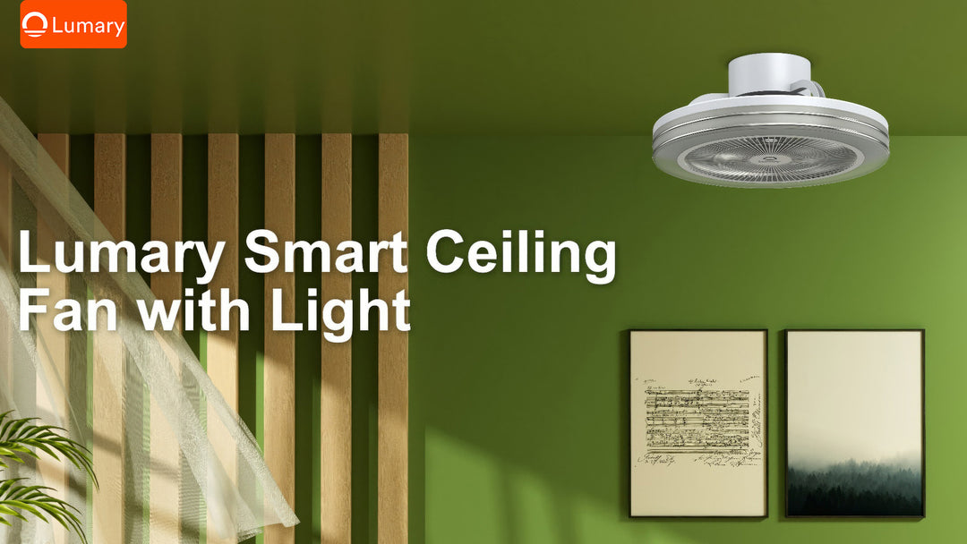 Lumary Smart Ceiling Fan with Light Debuts: Integrating Bluetooth and ...