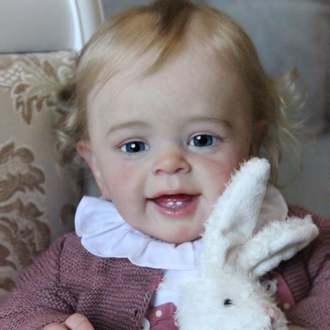 Reborn Baby Doll Yannick 20" With Teeth Lifelike Handmade Silicone ...