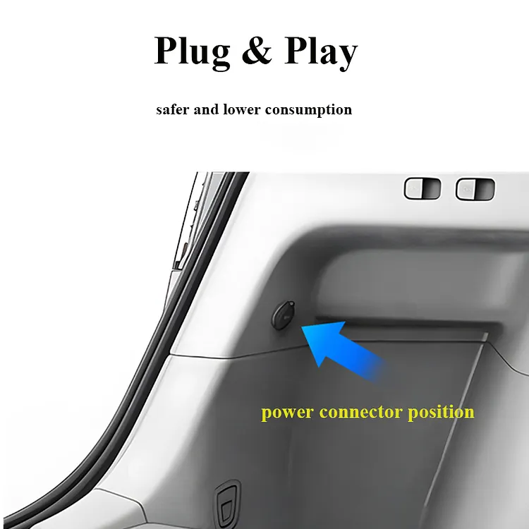 Tesla Model Y Rear Trunk On-board Refrigerator Hidden Cooler | TESLASY