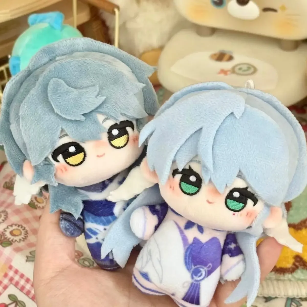 10CM Honkai: Star Rail Sunday Robin Cosplay Cotton Body Bag Keychain