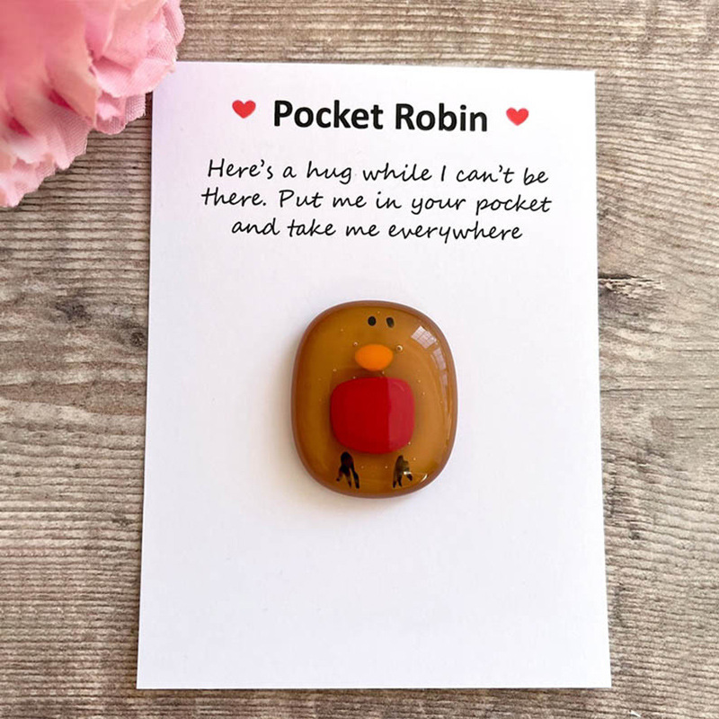 🔥New Year Hot Sale 50% OFF🔥 A Little Pocket Robin Hug
