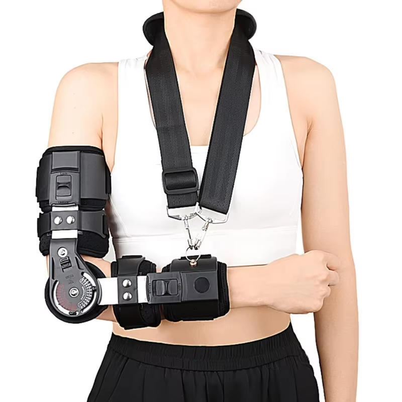 Elbow stabilizer adjustable upper limb fixation brace fracture sprain ...