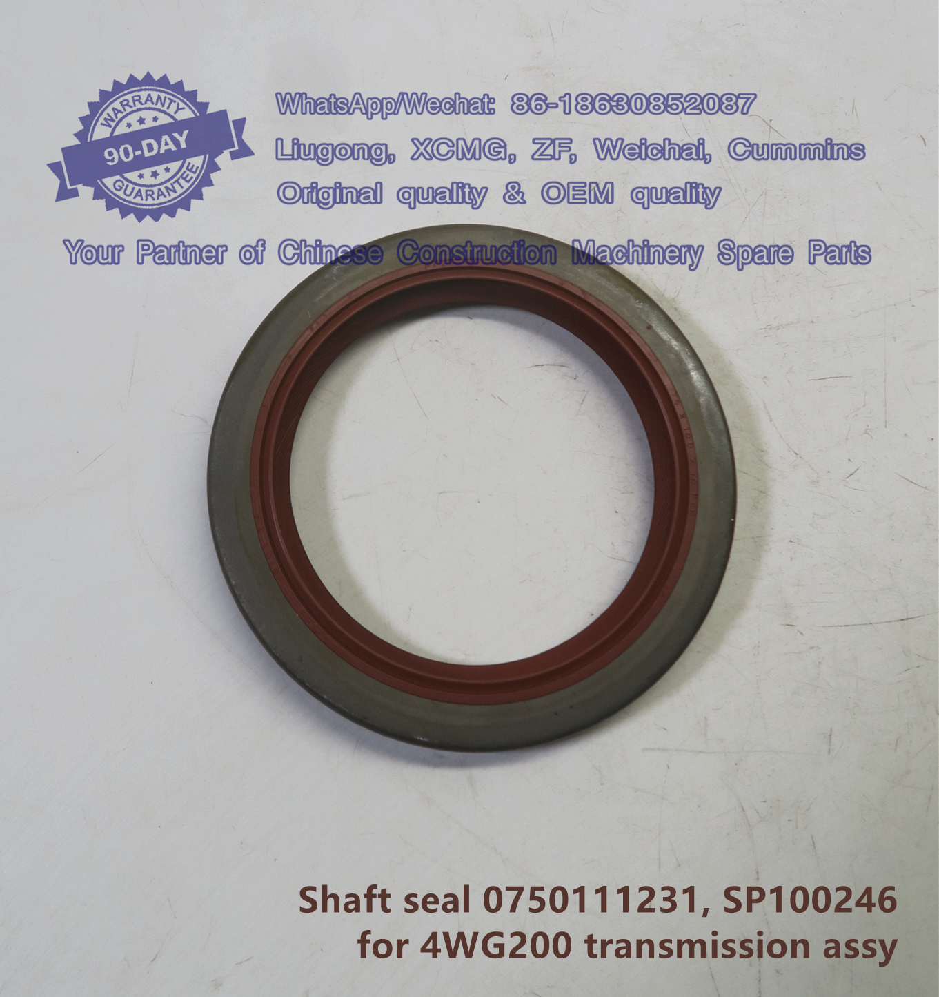 0750111231 Oil seal for 4WG200 Transmission assy, Shaft seal 0750 111 ...
