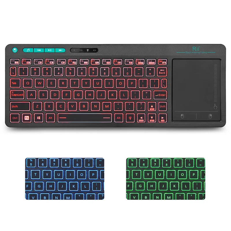 Rii Mini 2.4G Wireless Keyboard K18+