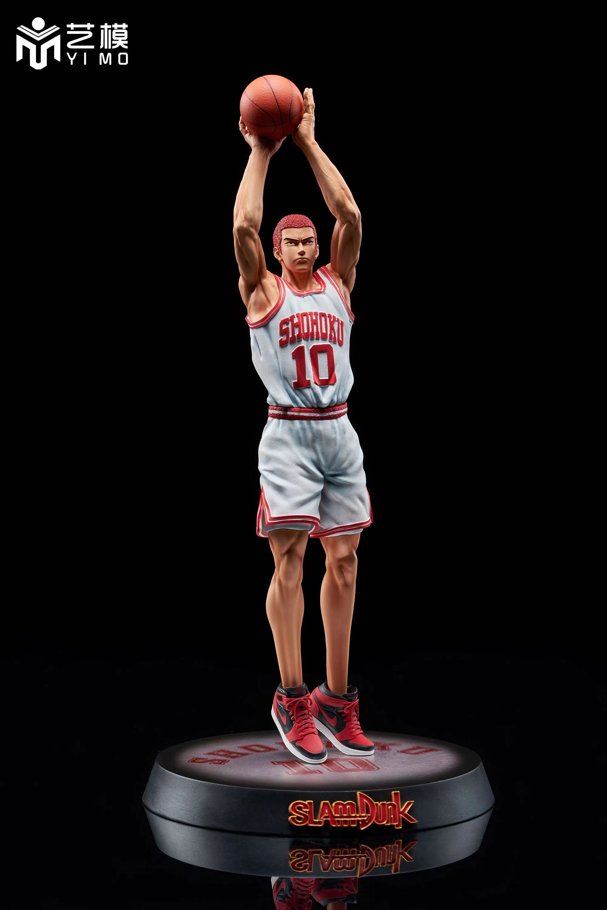 1/10 Scale Training Shooting Hanamichi Sakuragi - SLAM DUNK Resin ...