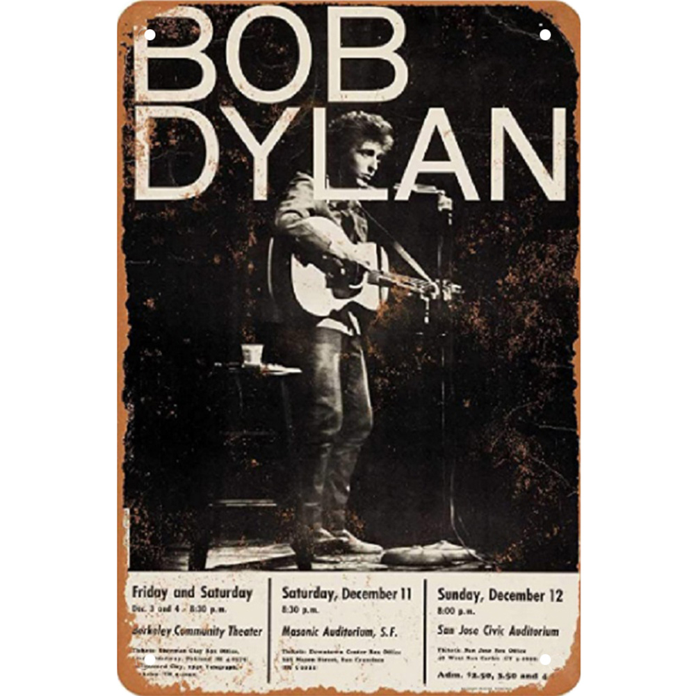 Bob Dylan - Metal Tin Signs (8*12Inch)
