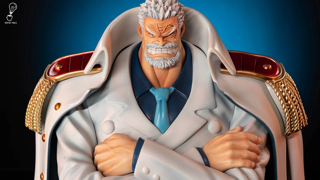 Sitting Monkey D. Garp - ONE PIECE Resin Statue - Brain Hole Studio ...