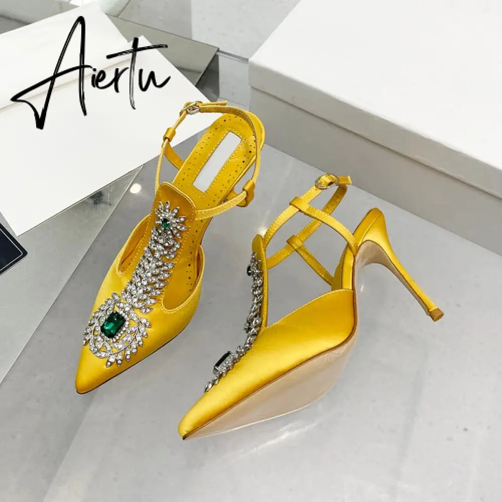 Aiertu Spring and Summer European and American New Women's High Heels ...