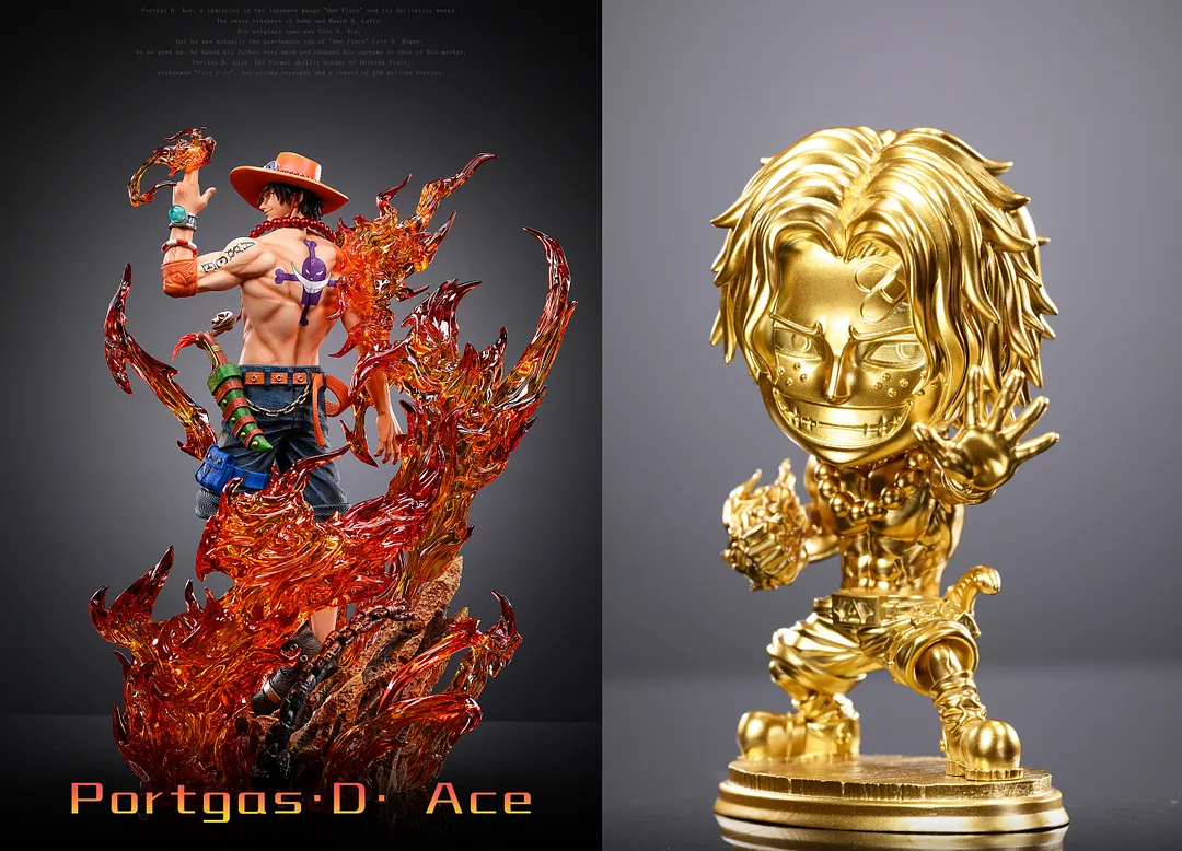 Looking Back Portgas D. Ace - ONE PIECE Resin Statue - LX-Studios