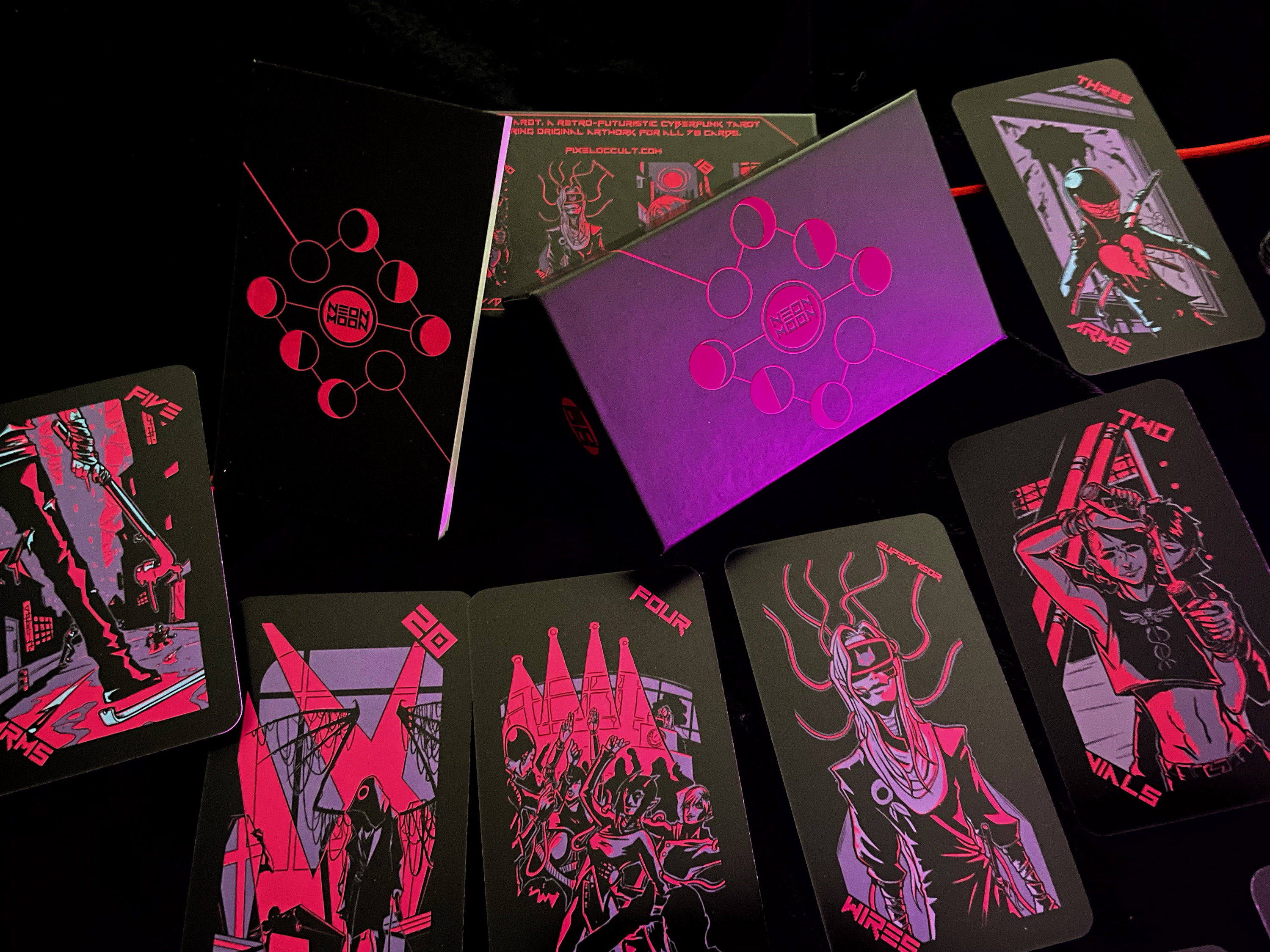 Neon Moon Tarot Deck