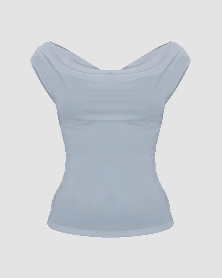 Wide Shoulder Tank Top