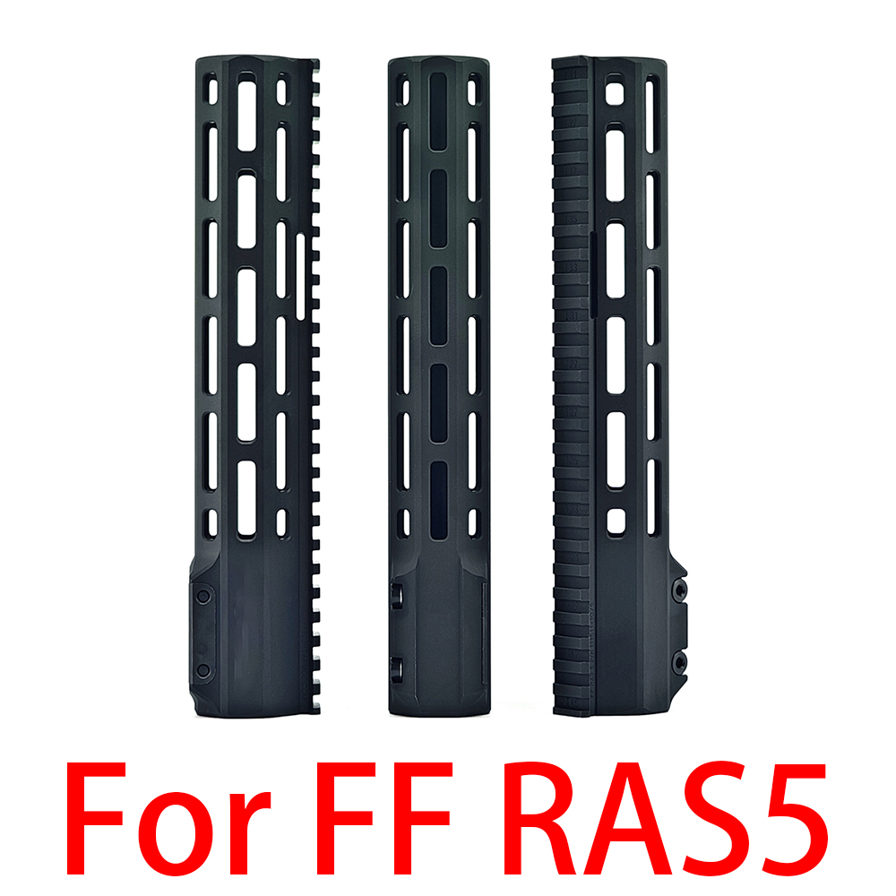FF RAS5 Metal Handguard Rail For Airsoft AEG Paintball Accessories - 10 ...