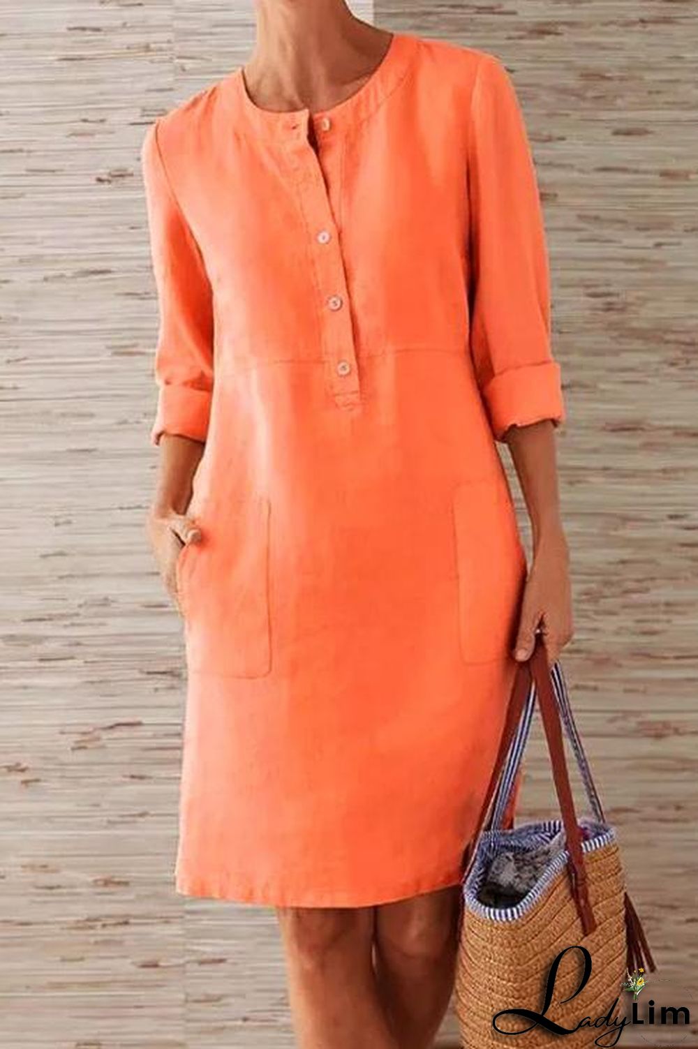 Cotton Linen Lizzy Dress - Ladylim