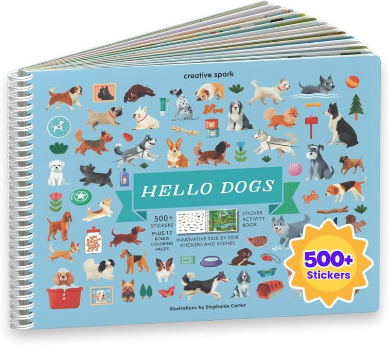 Hello Bugs Sticker Book Activity for Kids