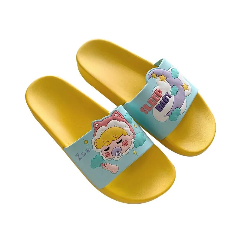 Cartoon Moon Girl Slippers