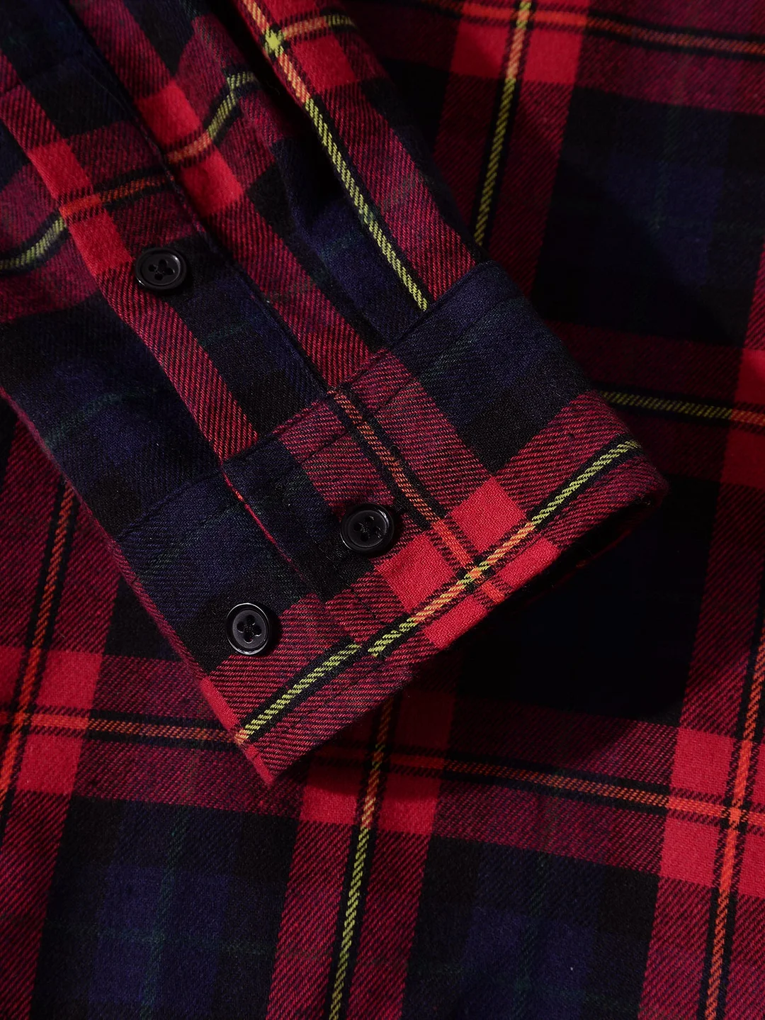 Men‘s Plaid Button Up Shirt With Pockets