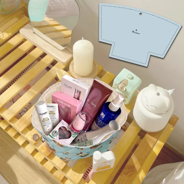 Quick and Easy Basket Template-Tutorial Included