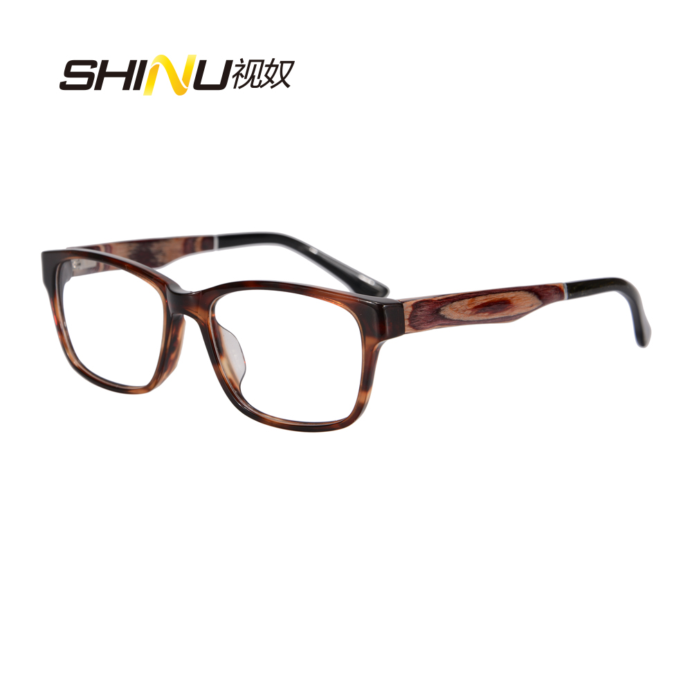 Retro Vintage Eyeglasses Frame Square Optical Frame Women Men Myopia ...
