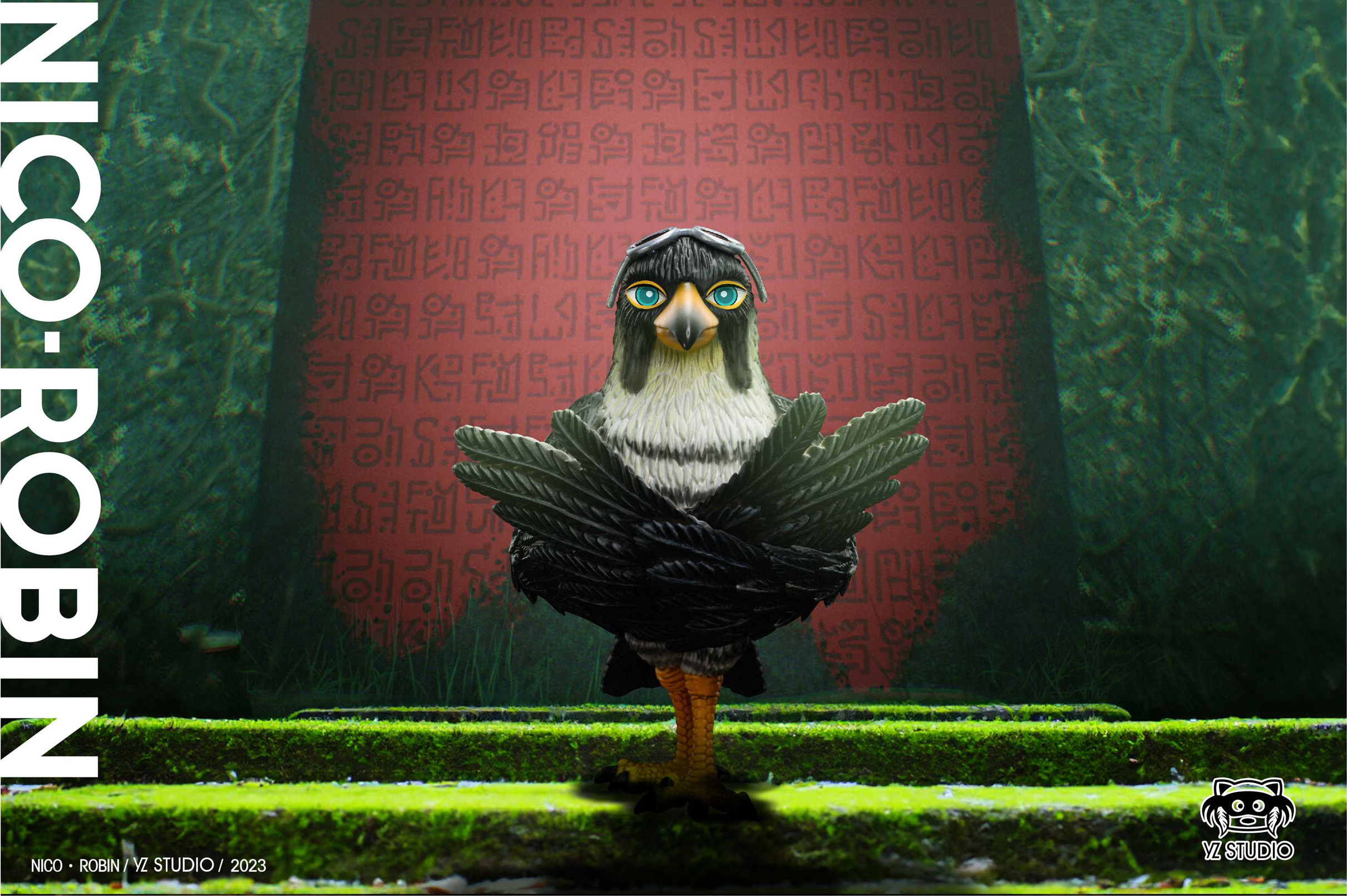 WCF Scale Animals Series 008 Falcon Nico Robin - ONE PIECE Statue - YZ ...