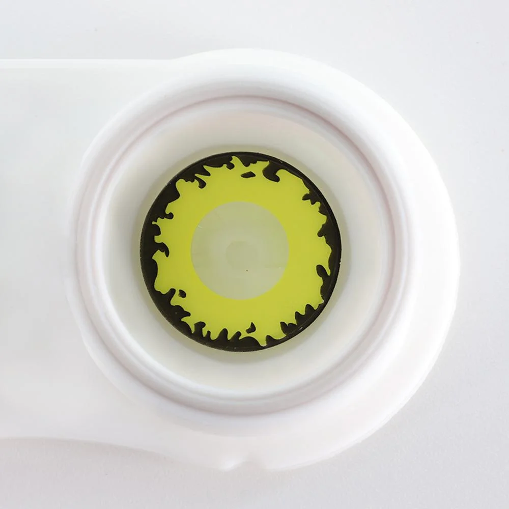 Yellow Werewolf Twilight Vampire Cosplay Contacts