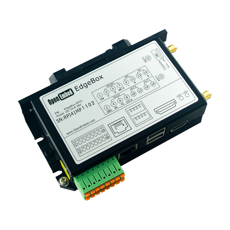 Raspberry Pi Based RTU Wifi Suppercap Ups PLC Controller RS485 RS232 ...