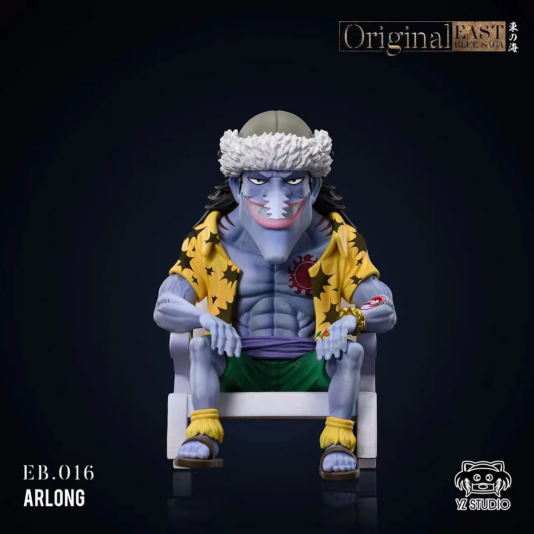 East Blue Saga Series 016 Arlong & 017 Hatchan & 018 Kuroobi & 019 Chew ...