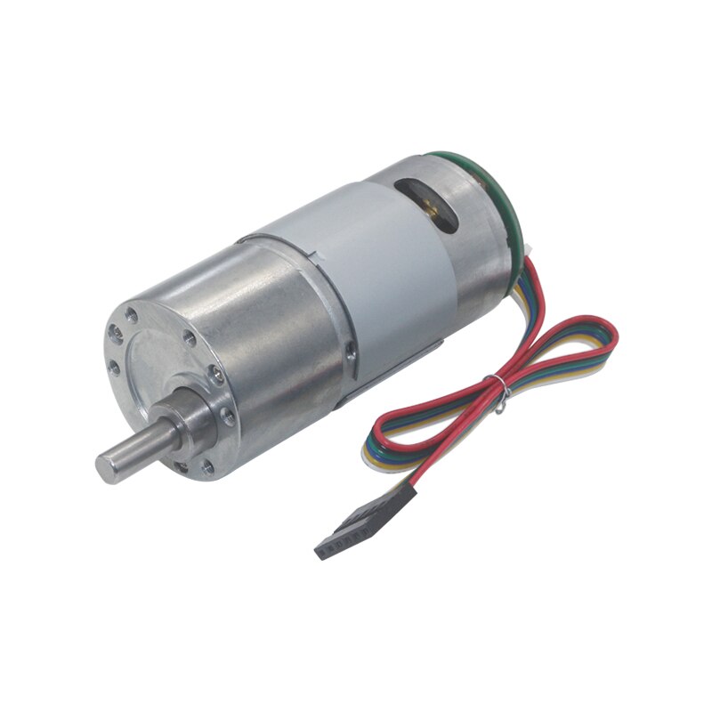 37mm Diameter Helical Pinion Gearbox Silent Metal Geared Motor High ...