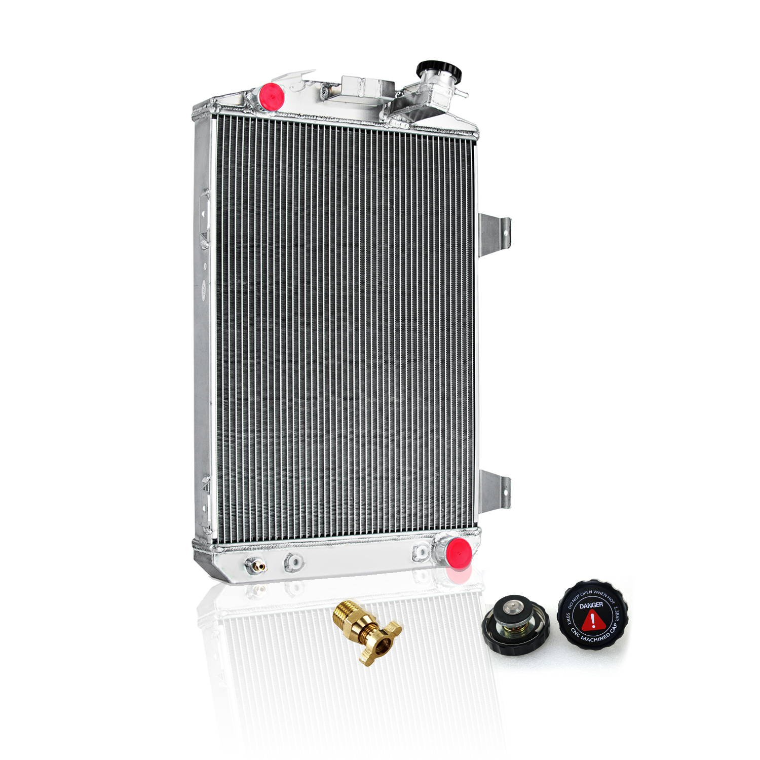 Alloyworks 4 Row Aluminum Radiator For 1930 Chevy Universal 3.2L 194 V8 ...