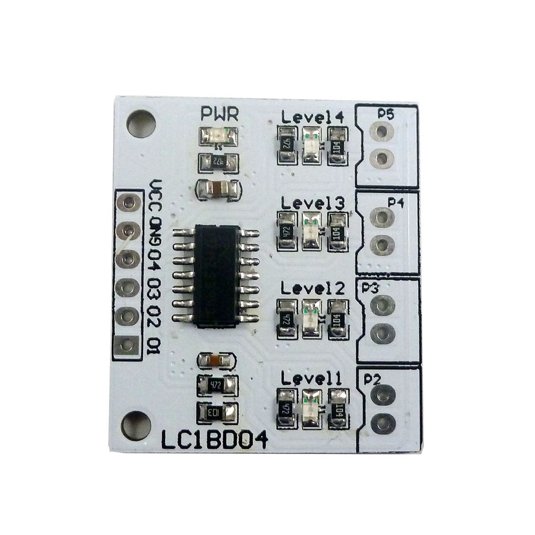 LC1BD04 DC 5V 4 Digital Water Liquid Level Indicator Board Controller ...